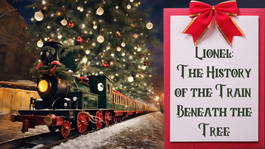 Lionel: History of the Train Around the Tree - The Historic Railpark in ...